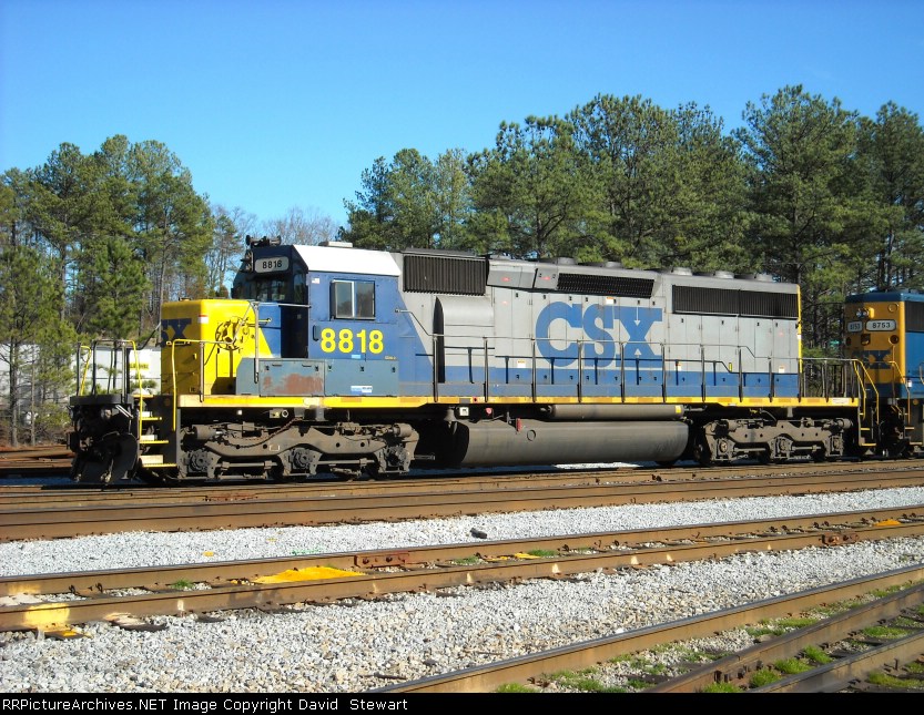 CSX SD40-2 8818